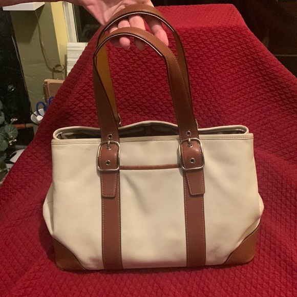 Coach | Bags | Coach Beige Tote | Poshmark